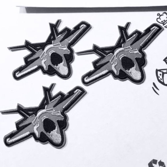 Other | New Jet Plane Patches Easy Iron On Badge Appliqus | Poshmark